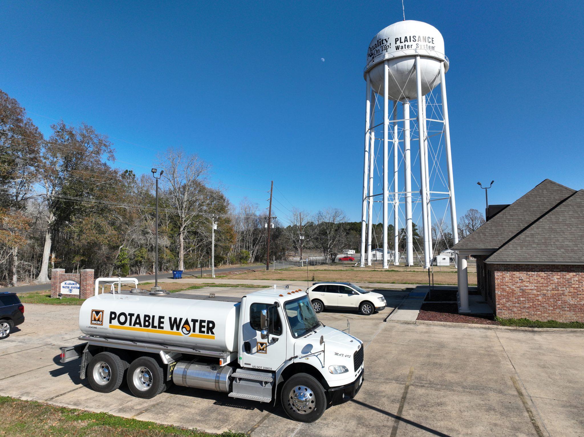 Emergency Potable Water Services - Macro Companies